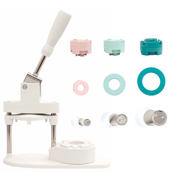 WRMK Button Press - Button Maker BUNDLE (25, 37 og 58 mm)