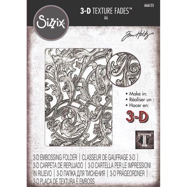 Sizzix 3D Embossing Folder - Tim Holtz / Entangled