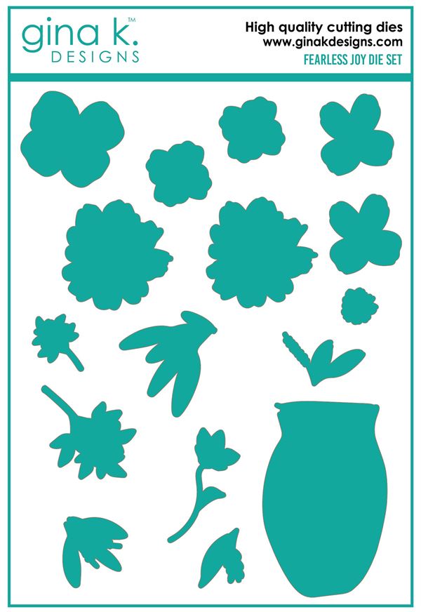 Gina K Design Die Set - Fearless Joy (dies)