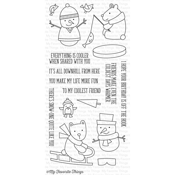 My Favourite Things Stamp Set - Cooler With You