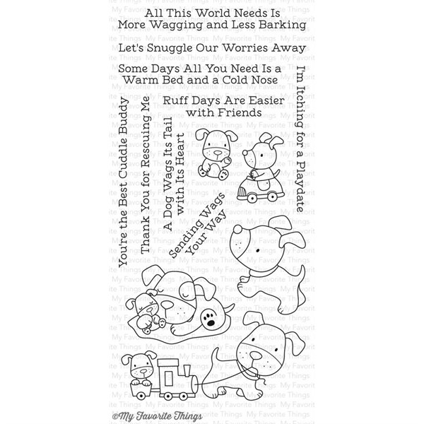My Favourite Things Stamp Set - Playful Pups