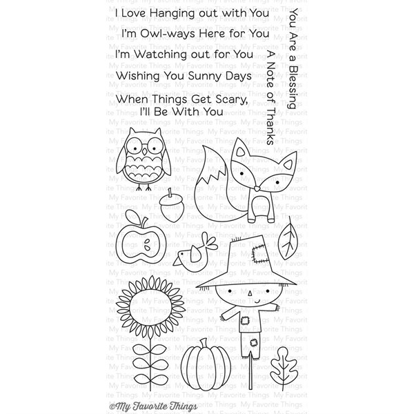 My Favourite Things Stamp Set - Fall Friends
