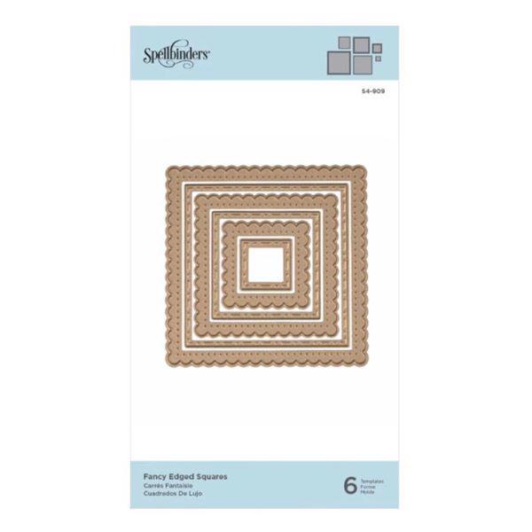 Spellbinders Die - Fancy Edged Squares